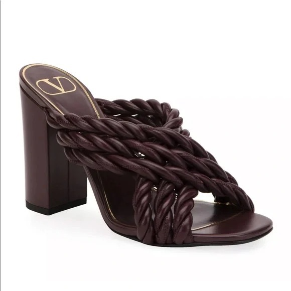 Valentino | Shoes | Valentino Garavani The Rope Slide Sandal Mule ...